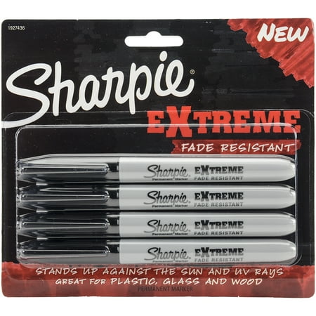 Sharpie Extreme Permanent Markers 4/Pkg-Black | Walmart Canada