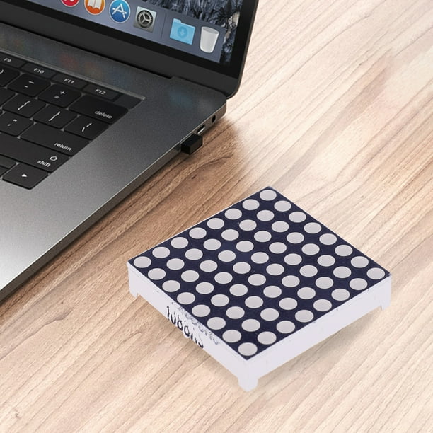 Clairlio MAX7219 Red LED Dot Matrix Display Module Output Input Common ...