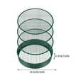 Kchsji Horticultural Garden Sieve - Stainless Steel Removable Mesh ...