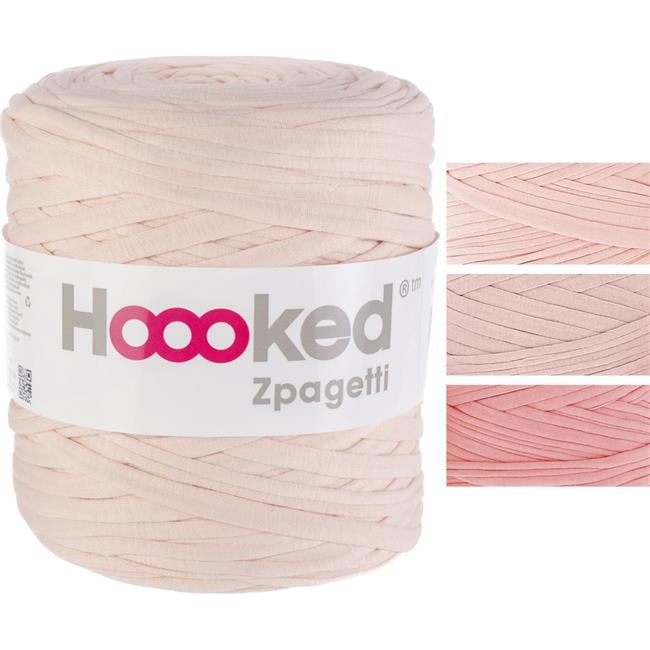 Hoooked ZPAGETTI-1-23 Zpagetti T-Shirt Yarn, Peach - Walmart.com