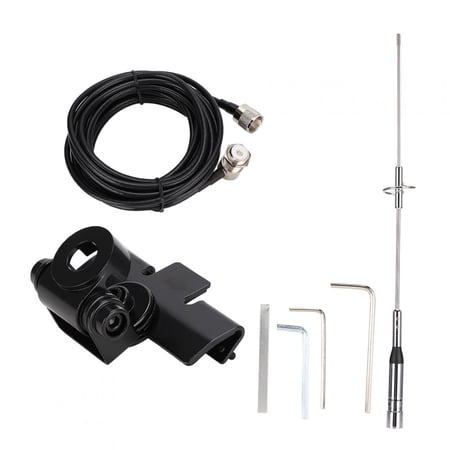 Radio Antenna,NL-770S Dual Band VHF/UHF Antenna Car Radio Antenna ...