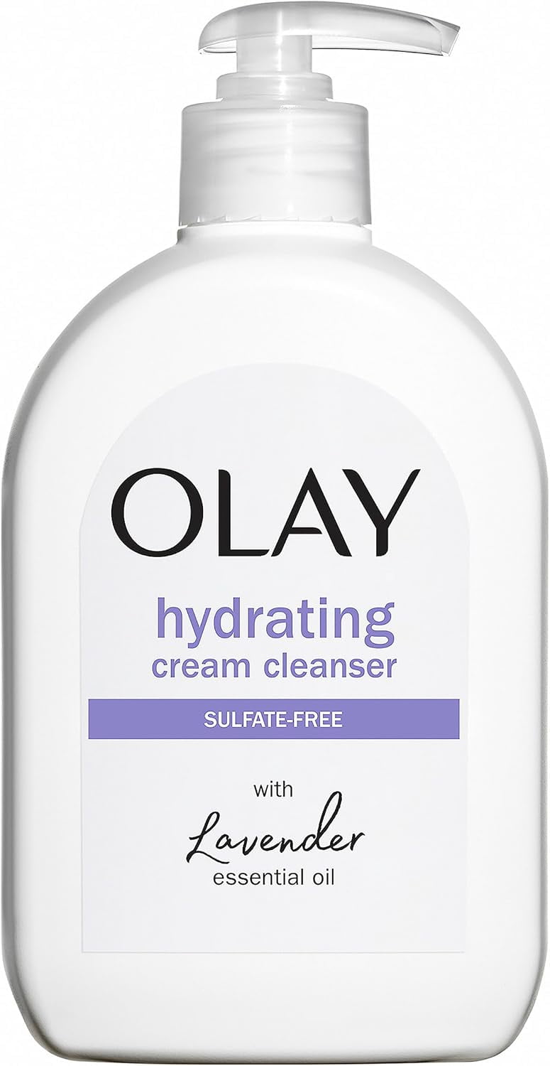 Olay Crema Hidratante Face Wash, Aceite Esencial de Lavanda, 473 ml ...