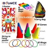 New Bounce Ring Toss Games for Kids – 4-in-1 Outdoor Carnival & Yard ...