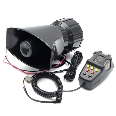 12V 100W 115db Car Truck Speaker Warning Alarm Fire Siren Horn Loud ...