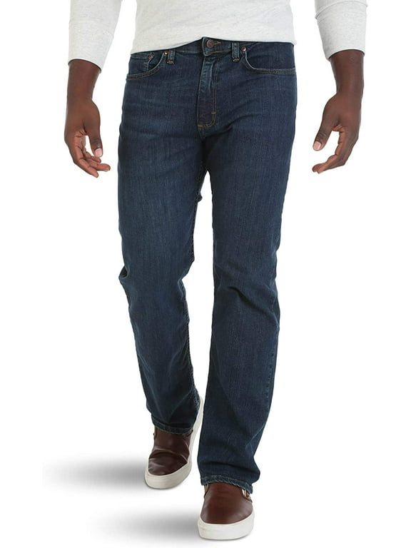 Wrangler Men's Slim Straight Fit Jean with Stretch - Walmart.com