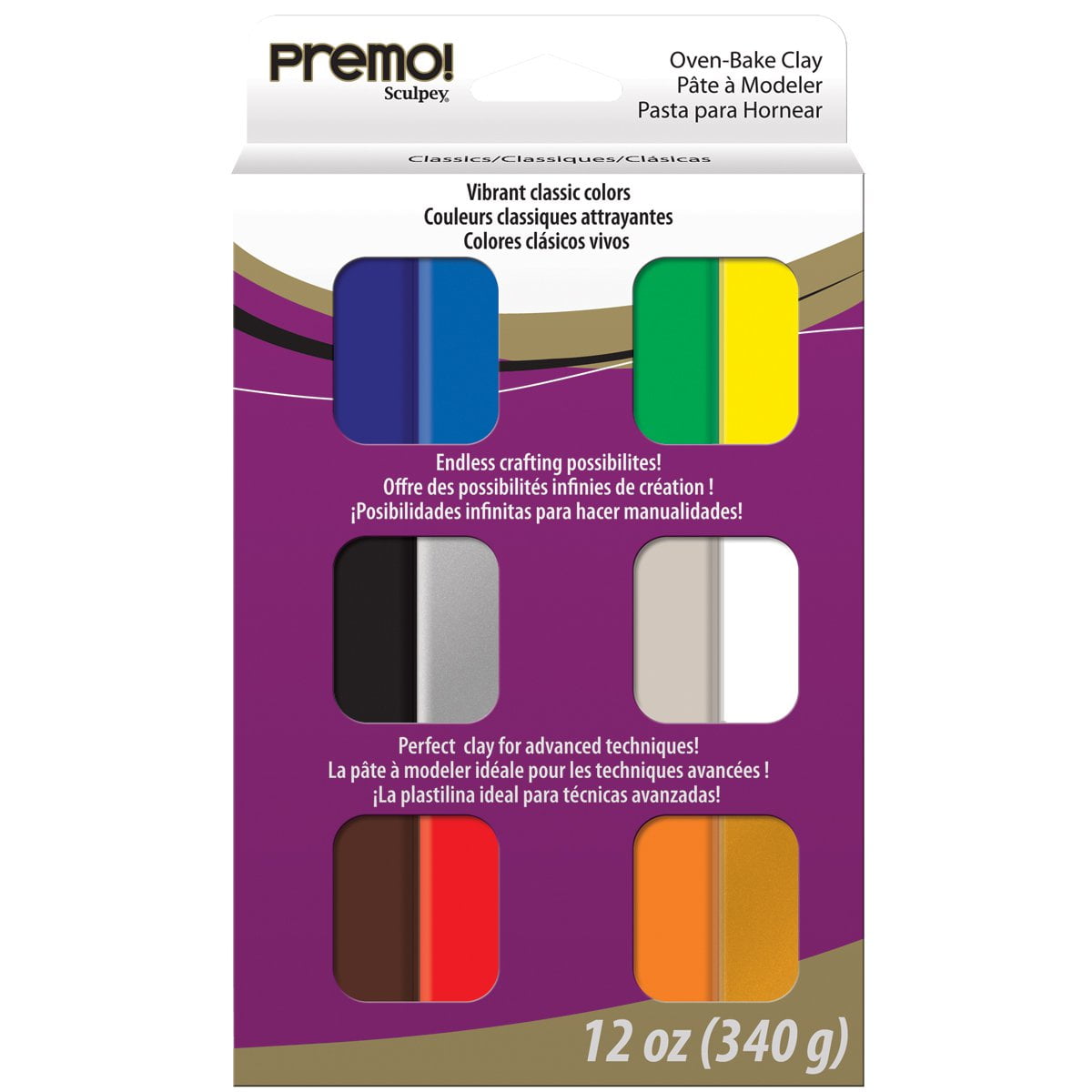 Click here for Premo Sculpey Polymer Clay Multipack 1oz 12/Pkg-Cl... prices