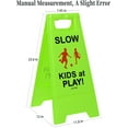 Juztec Slow Children at Play Safety Signs for Street Yard Caution Sign ...