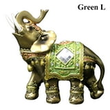 MyBeauty Elephant Figurine Resin Garden Miniature Craft Gift Home ...