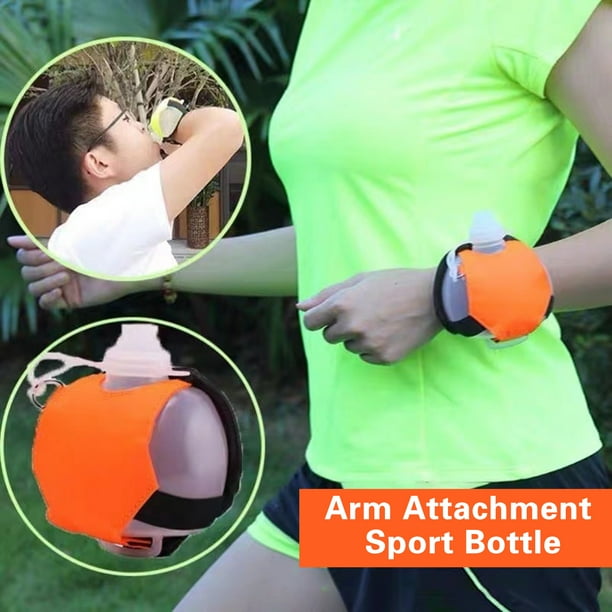 Lubelski 200ML Running Water Bottle Adjustable Wrist Fluorescent Color ...