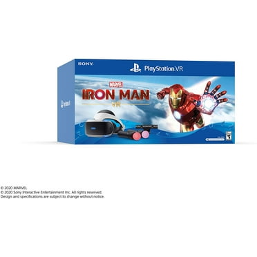 PlayStation VR Headset & Controllers - Marvel's Iron Man Virtual ...