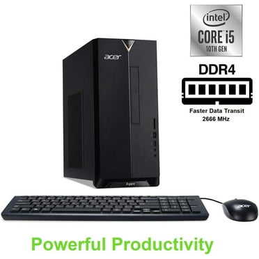 Acer Aspire TC-1760-UA92 Desktop, Intel Core i5 12th Gen, 12GB RAM ...