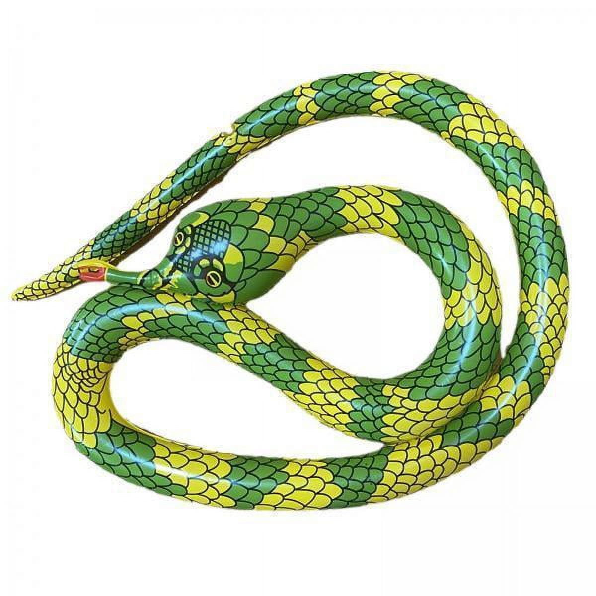 2x Juguete de Serpiente Inflable Piscina Inflable Serpiente de Juguete ...