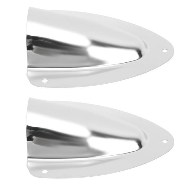 Marine Clam Shell, 1 Pair Stainless Steel Clam Shell Vent Polished ...