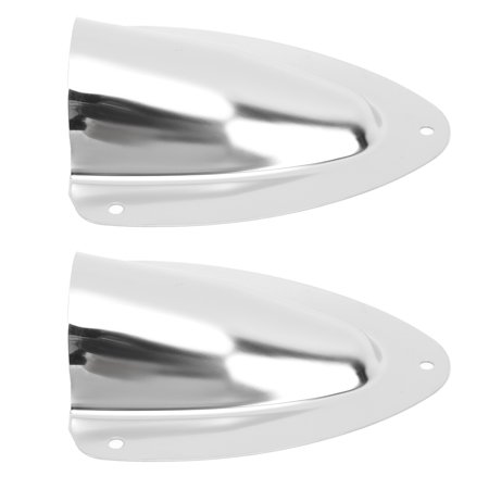 Marine Clam Shell, 1 Pair Stainless Steel Clam Shell Vent Polished ...