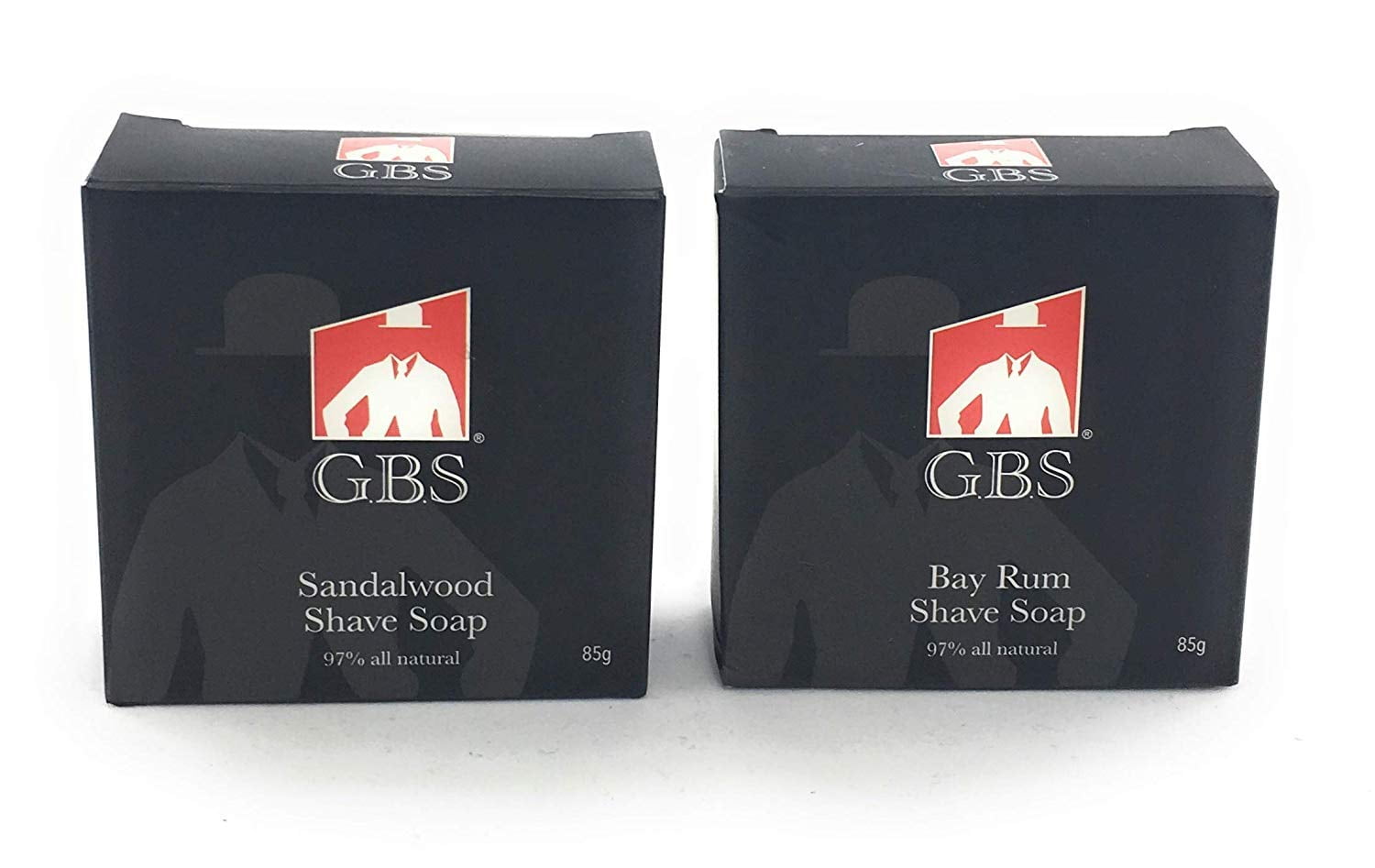 GBS 97% All Natural Shave Soap - Creates a Rich Lather Foam for ...