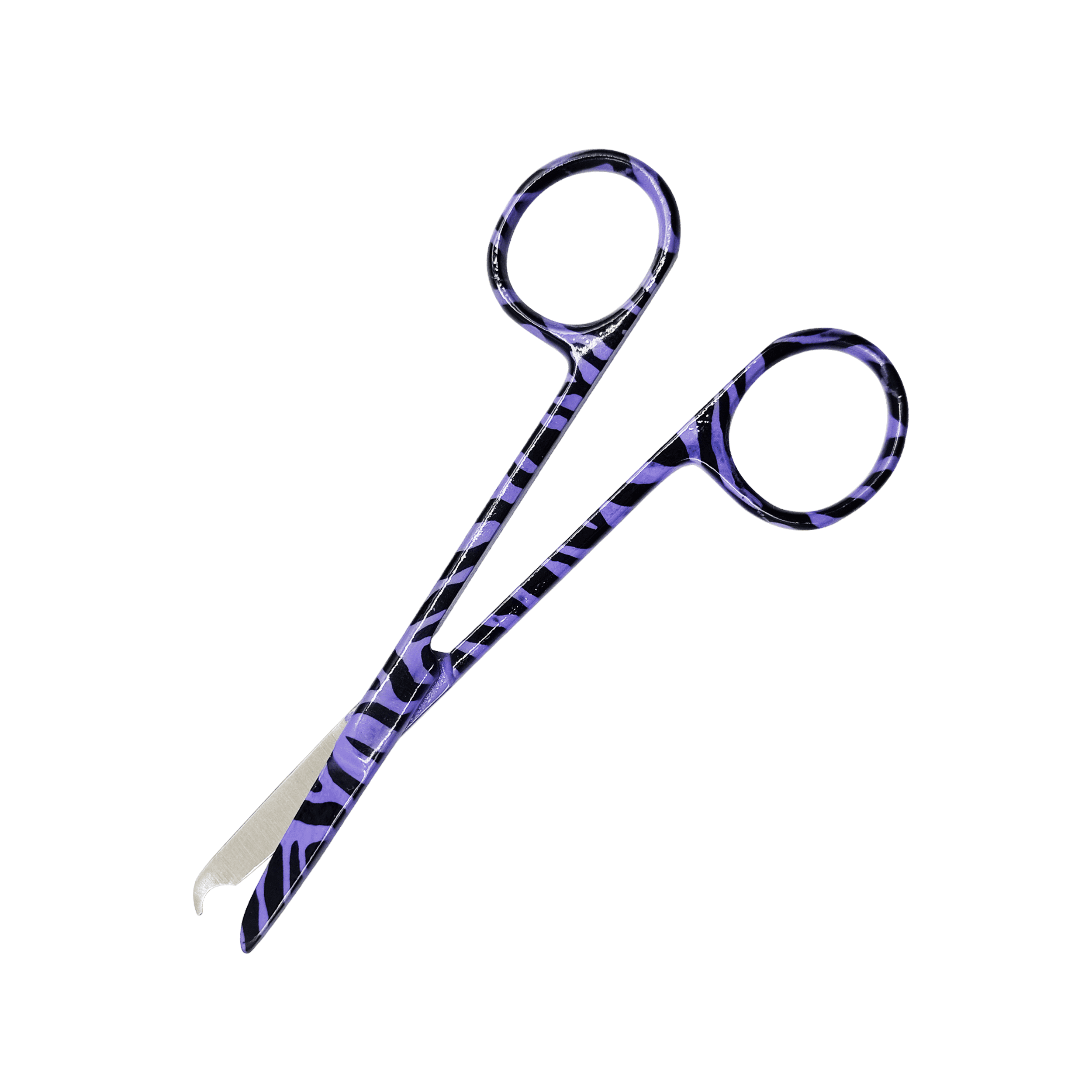 4.5 in. Cynamed Suture Stitch Scissors with Zebra Purple - Walmart.com