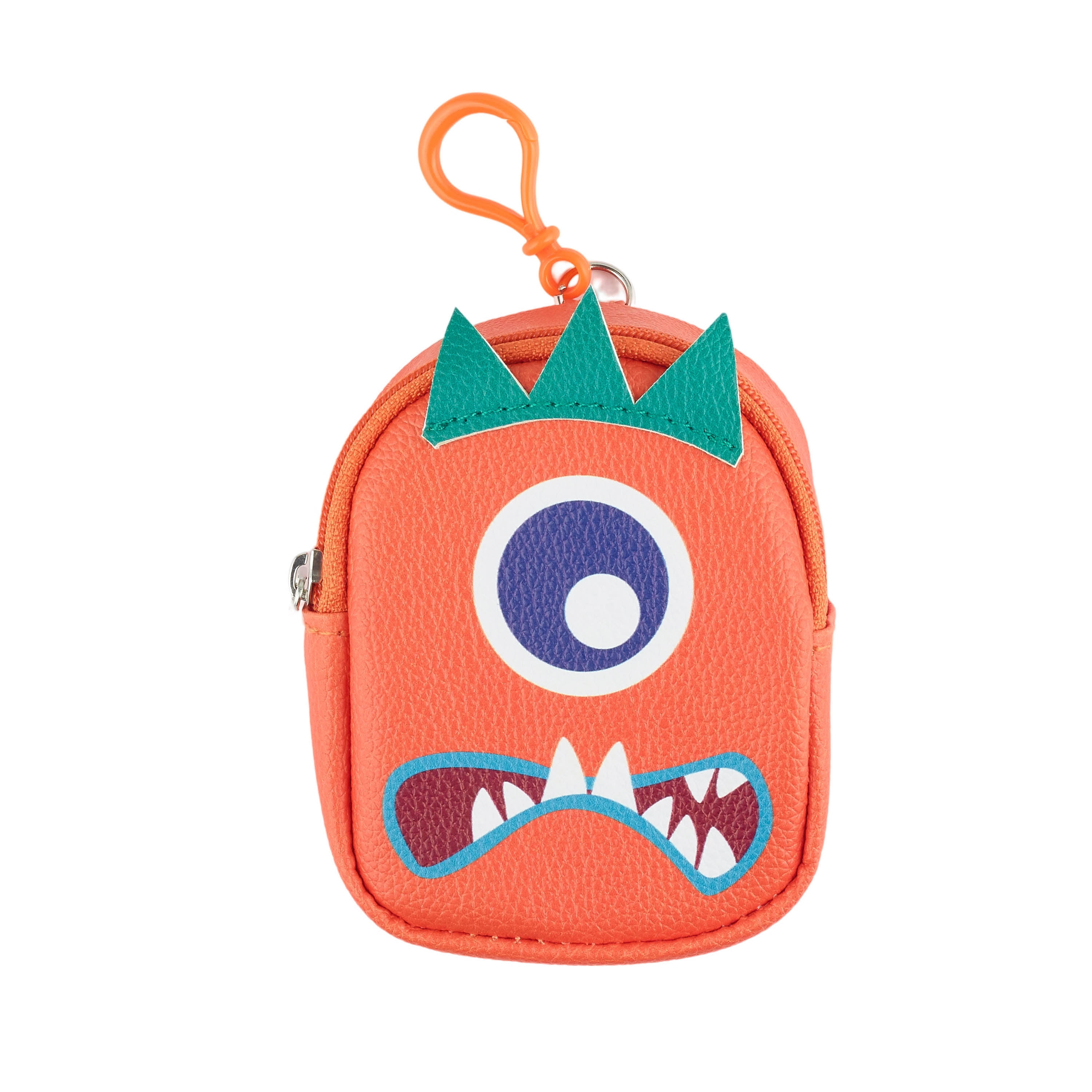 U Style Mini Backpack with Key Ring, 3.25in x 3.875in, Monster ...