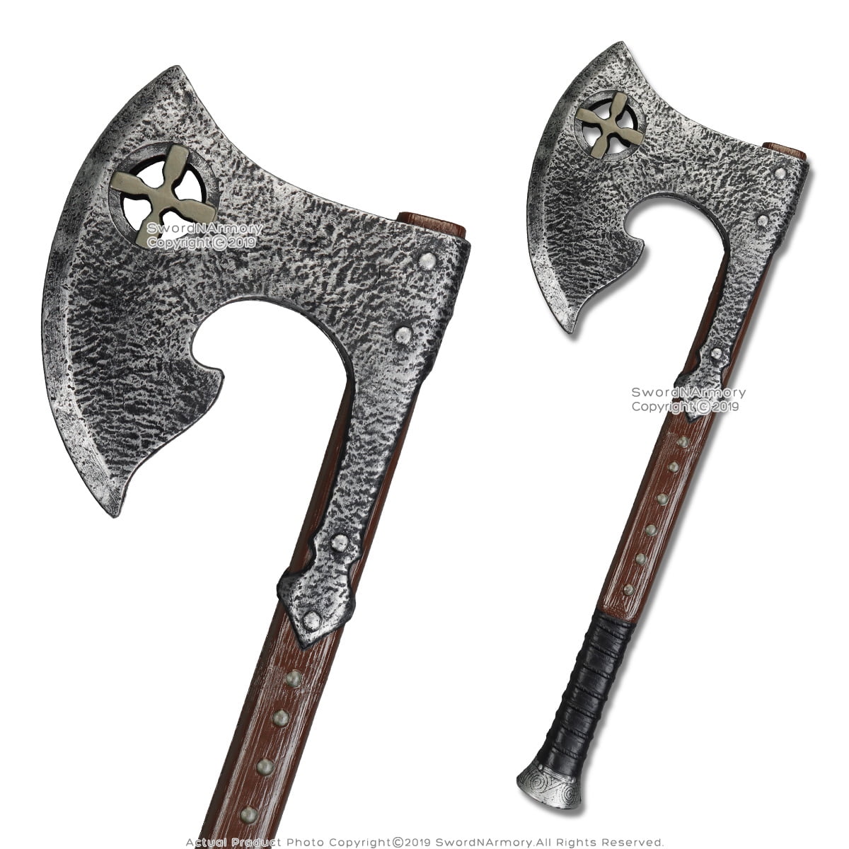 23” Baruk the Judge Medieval Foam Hatchet Battle Axe Cosplay Costume ...