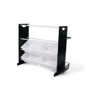 Atlantic 77" Maxsteel 12-Tier Heavy Gauge Steel Multimedia Storage Rack ...