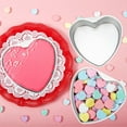 (Gazdag)Decorator Preferred Heart Shaped Cake Pan, 8-Inch, Aluminum ...