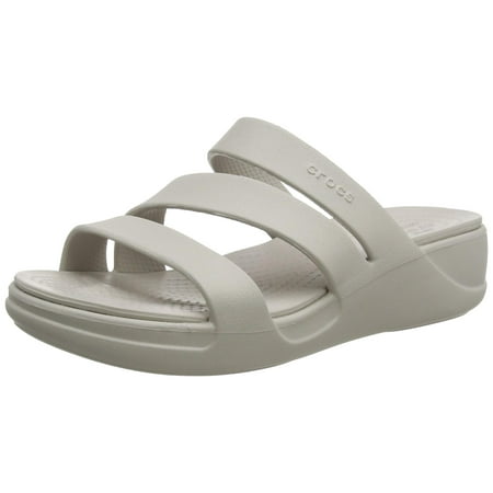 Crocs Monterey Wedge Platinum 7 | Walmart Canada