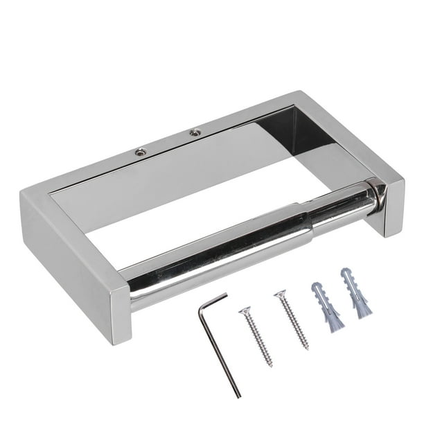 Paper Roll Holder,Wall Mounted Paper Roll Toilet Paper Rack Paper Roll ...