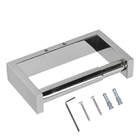 Paper Roll Holder,Wall Mounted Paper Roll Toilet Paper Rack Paper Roll ...