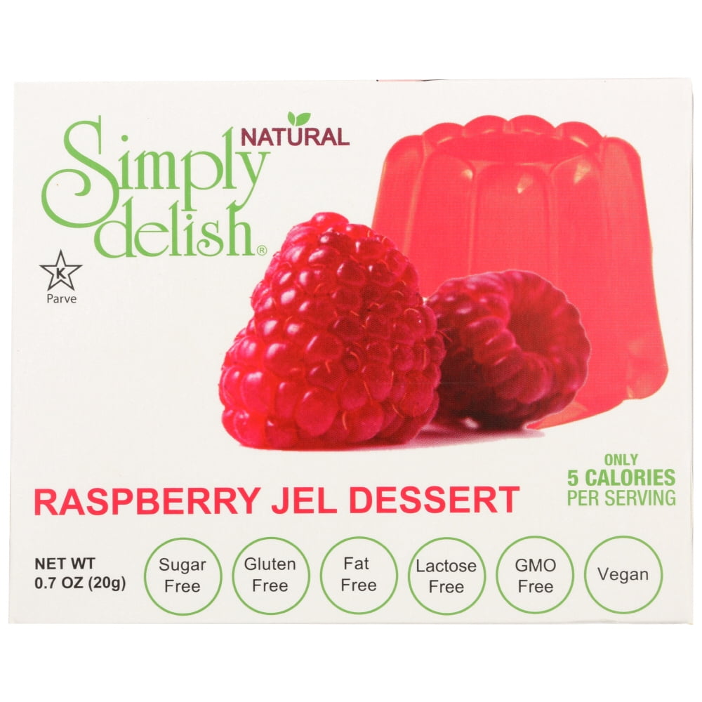 Simply Delish Jel Dessert - Raspberry , .7 Oz - Walmart.com - Walmart.com