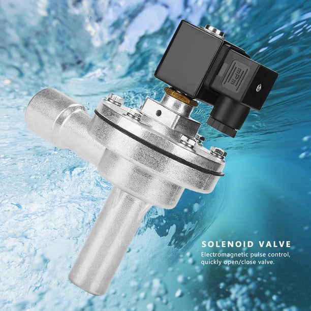 Right Angle Solenoid Pulse Valve,G3/4" 2 Way Right Solenoid Valve ...