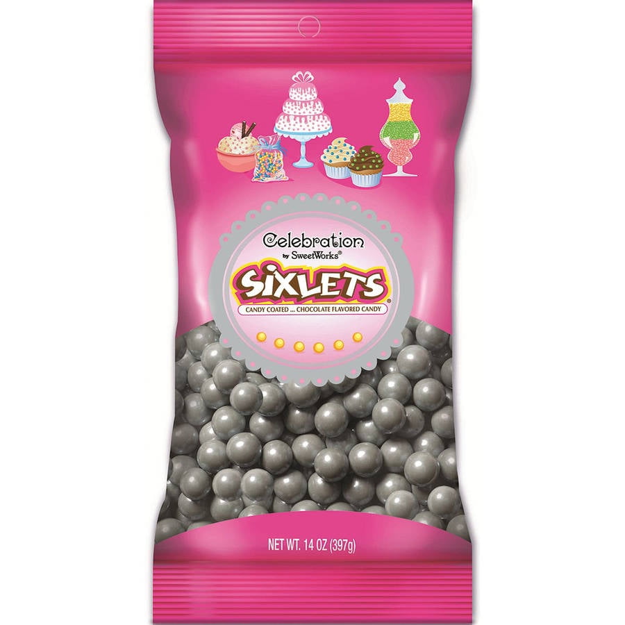 Celebrations By Sweetworks Candy Sixlets, 14oz Bag - Walmart.com
