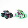 Monster Jam, 2-Pack Neon 1:64 Nitro Monster Trucks, Dragonoid Vs ...