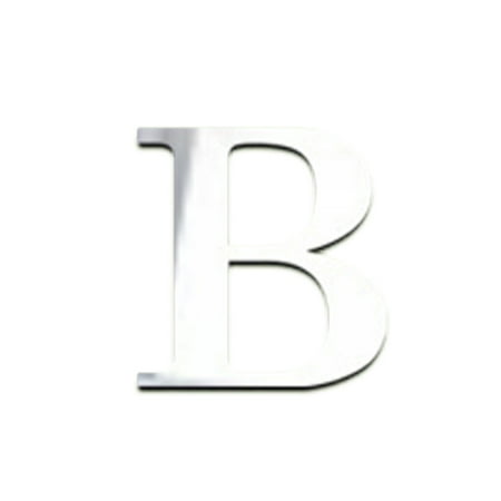 English Letters Mirror Sticker 3D Acrylic Alphabet Mirrored Decals DIY ...