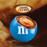 M&M'S Caramel Cold Brew Coffee Flavor Milk Chocolate Candy, Resealable ...
