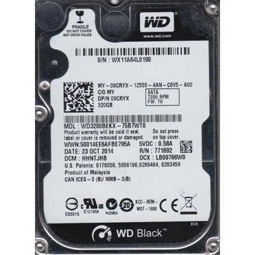 WD3202ABYS-01B7A0, DCM HARNNTJAAN, Western Digital 320GB SATA 3.5 Hard ...