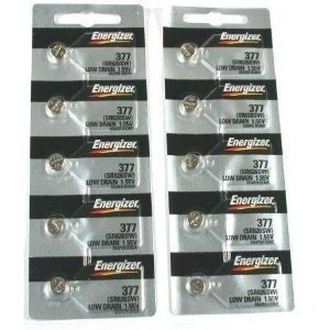Energizer 377/376 Silver Oxide 10 Batteries + Free Shipping! - Walmart.com