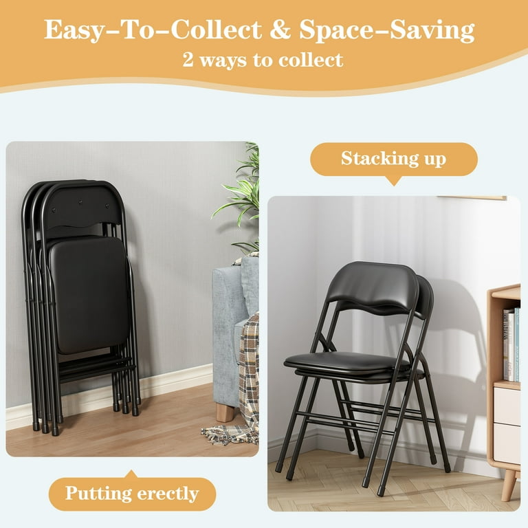 Stackable Padded Chairs