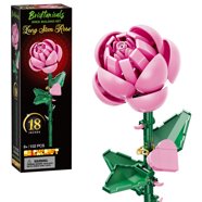 HI-REEKE Flower Micro Mini Building Block Set Hibiscus Bouquet Building ...