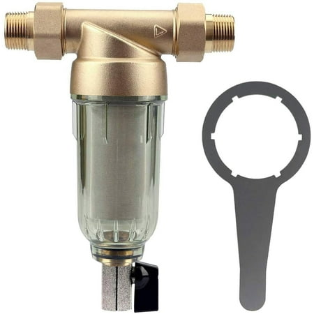 Reusable Whole House Sediment Water Filter System Remove Rust Sediment ...