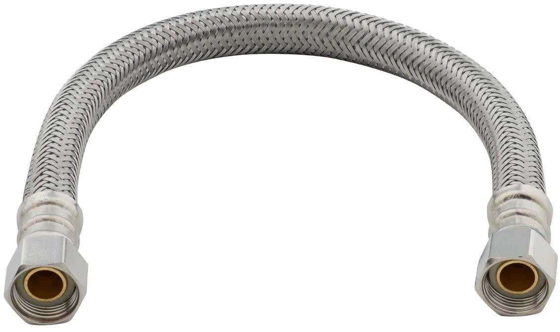 Proflo Pfx146342 12 Long Stainless Steel Braided Supply Lines proflo-pfx146342-12-long-stainless-steel-braided-supply-lines