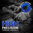1/4-Inch Drive Click Torque Wrench, 20-240 in.-lb / 2.3-27.1 Nm ...