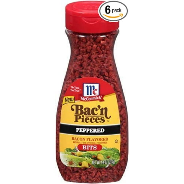 McCormick Imitation Peppered Bacon Bits, 4.4 oz - Walmart.com - Walmart.com McCormick Imitation Peppered Bacon Bits, 4.4 oz - Walmart.com - Walmart.com