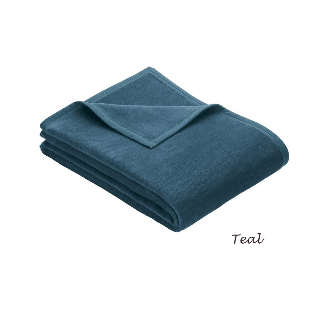 IBENA Solid Plush Throw in 13 Colors - Walmart.com