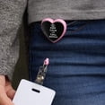 Batman Keep Calm and Call Heart Lanyard Retractable Reel Badge ID Card ...