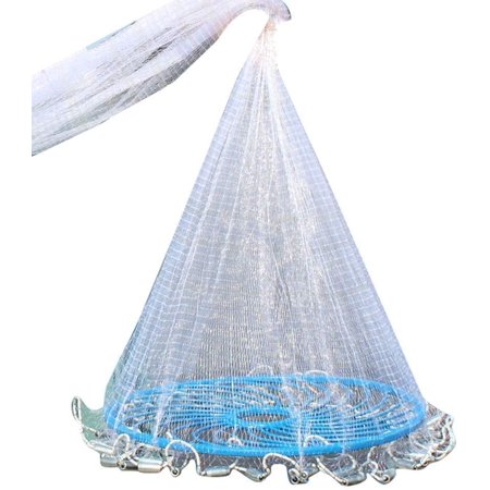 Fishing Nets Round Discs Hand Nets Throwing Auto-Rotating Nets Outdoor ...