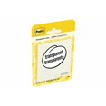 Post-it Transparent Notes, Clear, 2.8 in. x 2 .8 in., 36 Sheets, 1 Pad ...