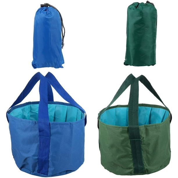 2pcs Collapsible Foot Basin Foot Soaking Buckets Travel Portable ...