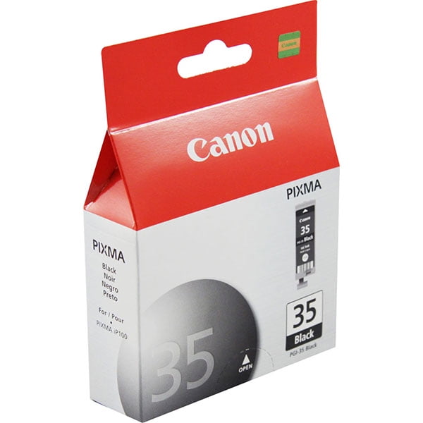 3 X Canon PGI-35 Black Ink Cartridge (1509B002) for Canon PIXMA IP100 ...