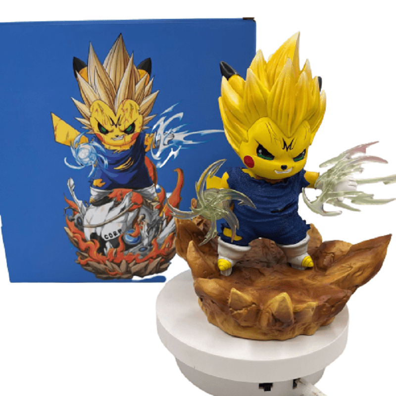 Figura de acción anime, Pikachu Vegeta Dragon Ball, 24 cm | Walmart en ...