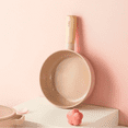 Neoflam FIKA 7-Inch Nonstick Ceramic Wok Pan with Wood Handle ...