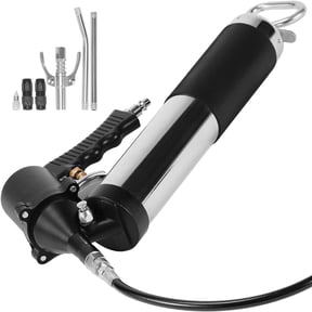 SHALL Mini Grease Gun Kit (3.52OZ, 3000PSI) with Fittings Parts & Zerk ...